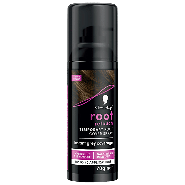 Buy Schwarzkopf Root Retouch Temporary Root Cover Spray - Instant Grey ...