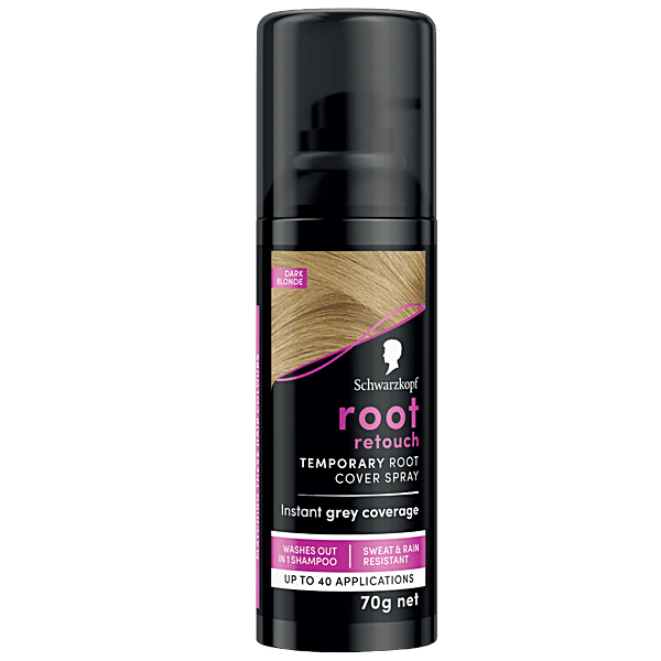 Buy Schwarzkopf Root Retouch Temporary Root Cover Spray - Instant Grey ...
