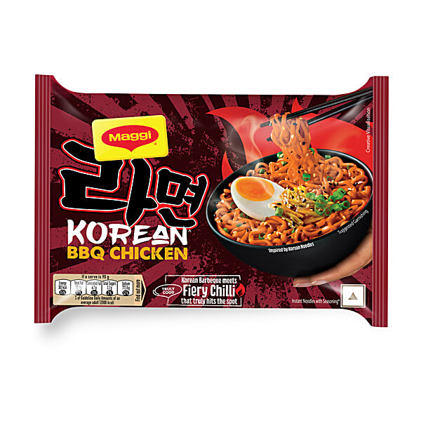 Buy MAGGI Korean BBQ Instant Chicken Noodles Online at Best Price of Rs ...