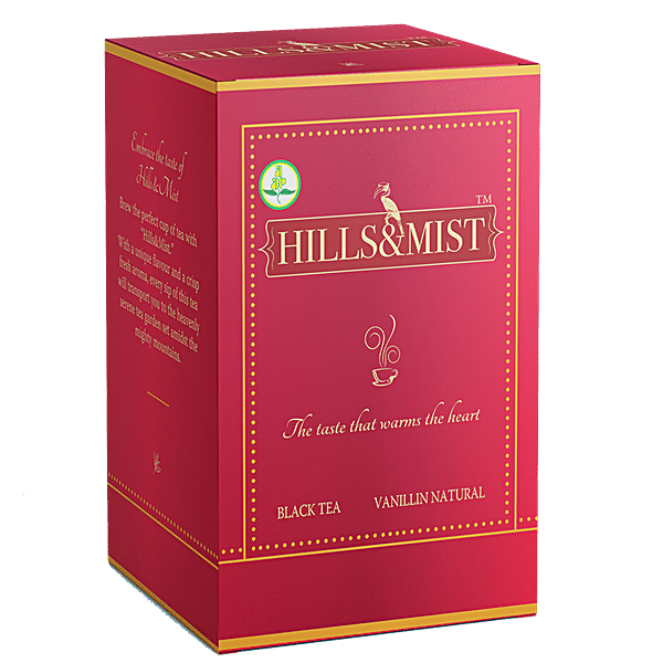 Buy Hills & Mist Black Tea - Vanillin Natural Flavoured Online at Best ...