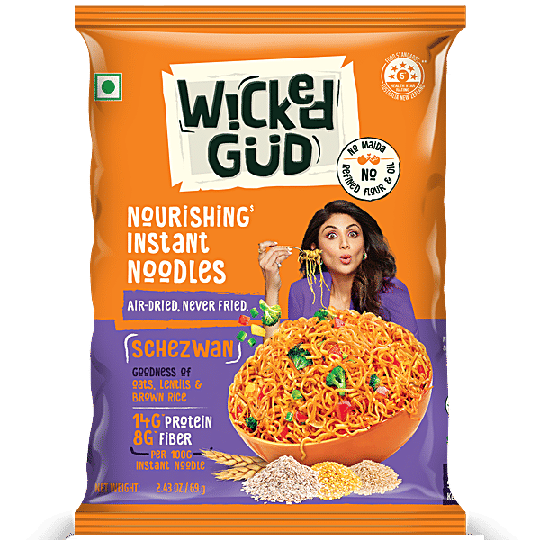 Buy WickedGud Schezwan Instant Noodles Online at Best Price of Rs 30.6 ...