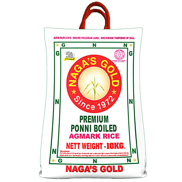Buy Naga's Gold Premium Ponni Boiled Rice Online at Best Price of Rs ...