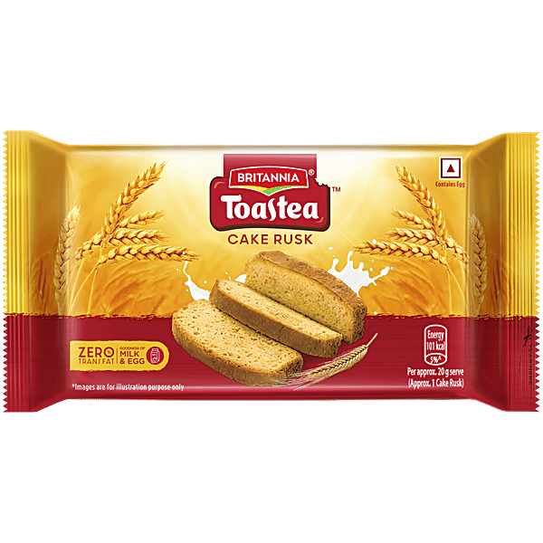 Buy Britannia Toastea Cake Rusk Online at Best Price of Rs 38.2 - bigbasket