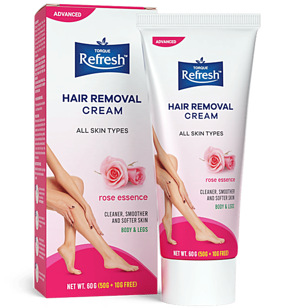 Buy Torque Refresh Hair Removal Cream - Rose Essence Online at Best ...
