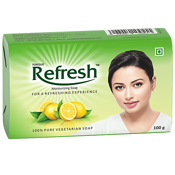 Buy Torque Refresh Moisturizing Soap - Lemon Online at Best Price of Rs ...