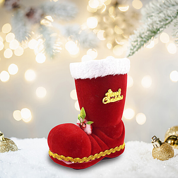 Buy Kostume Christmas Candy Stocking Gift Bag, Boot Shape Online at ...