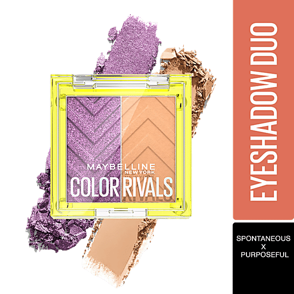 Buy Maybelline New York Color Rivals Shadow Longwear Duo Eyeshadow ...