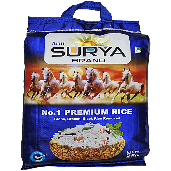 Buy Surya HMT Boiled Rice Online at Best Price of Rs 380 - bigbasket