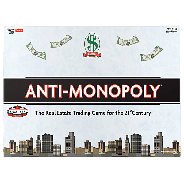 Buy Funskool Anti-Monopoly - The Classic Real Estate Trading Game, 2-6 ...