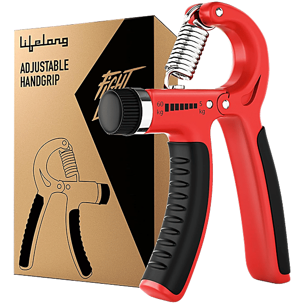 Buy Lifelong Adjustable Hand Grip - Strengthener, Gripper, For Men ...