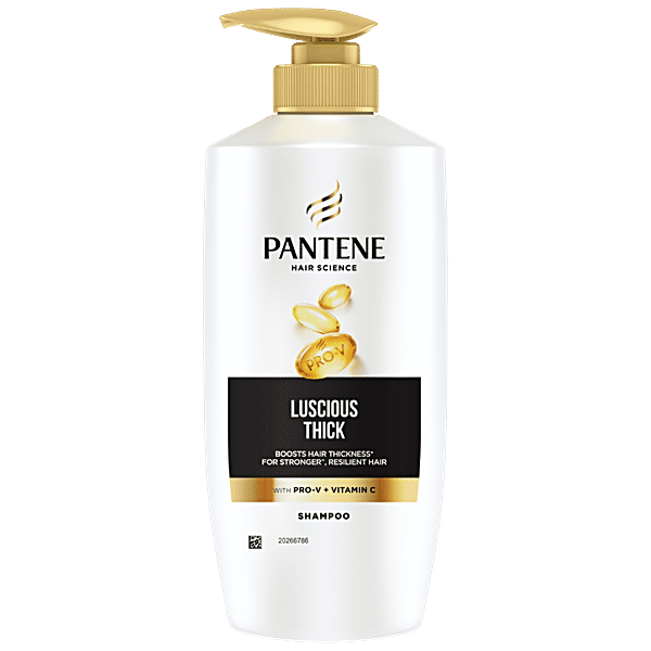 Buy Pantene Hair Science Luscious Thick Shampoo Online at Best Price of ...