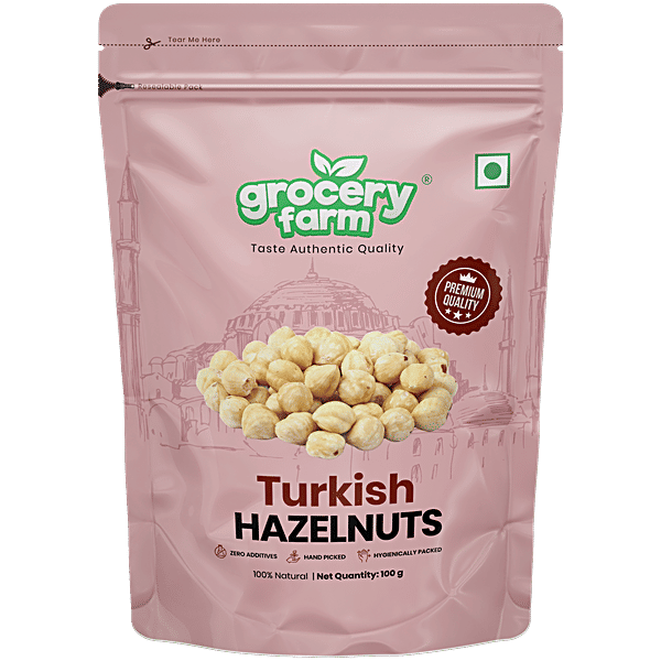 Buy Grocery Farm Turkish Hazelnut Online at Best Price of Rs 278.38 ...