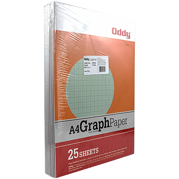 Buy Oddy A4 Graph Paper Booklet Online at Best Price of Rs 38.5 - bigbasket