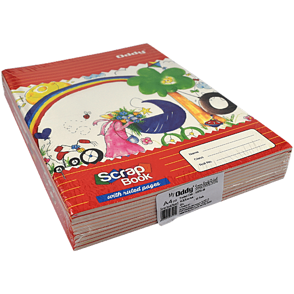 Buy Oddy Scrap Book 40 Pages, Ruled Online at Best Price of Rs 72 ...
