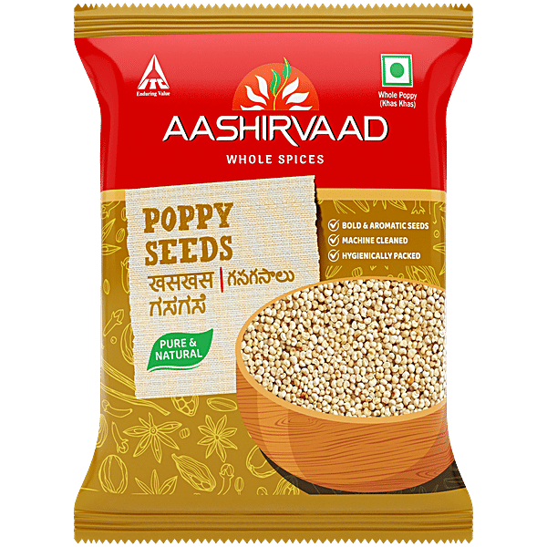 Buy Aashirvaad Poppy Seeds Online at Best Price of Rs 120 - bigbasket