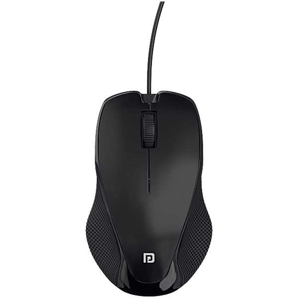 Buy Portronics Toad 101 Wired Optical Mouse - Black Online at Best ...