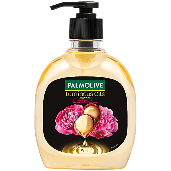 Buy Palmolive Luminous Oils Invigorating Liquid Hand Wash - Macadamia ...
