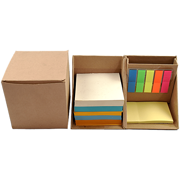 Buy Gravity Eco Friendly Wood Bound Sticky Notes Cube Online at Best ...