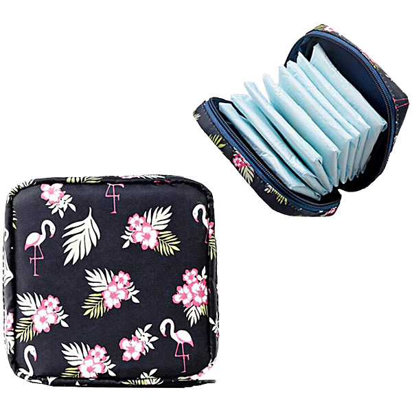 Buy Pearl Fiesta Faux Leather Sanitary Napkin Storage Bag Online at Best Price of Rs 169 - bigbasket