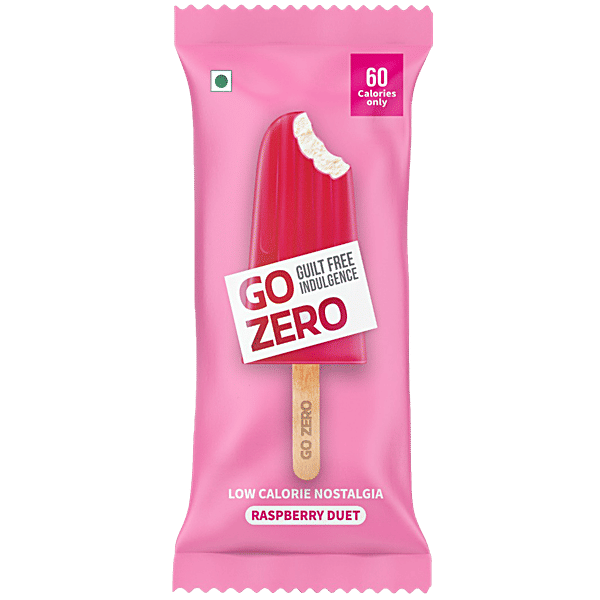 Buy Go Zero Raspberry Duet Low Calorie Ice Cream Online at Best Price ...