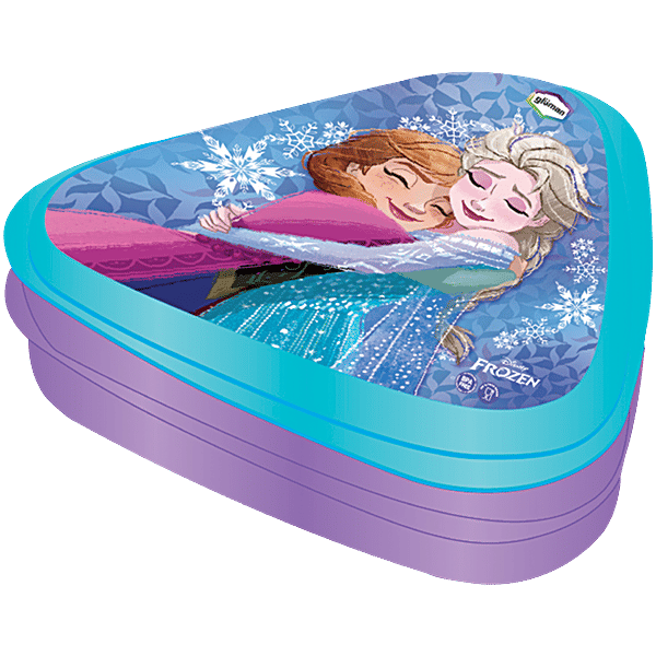 Buy Gluman Disney Frozen Triangle Plastic Lunch Box Online at Best ...