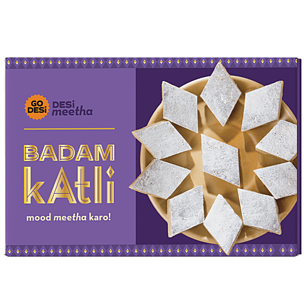 Buy GO DESi Badam Katli Online at Best Price of Rs 349 - bigbasket
