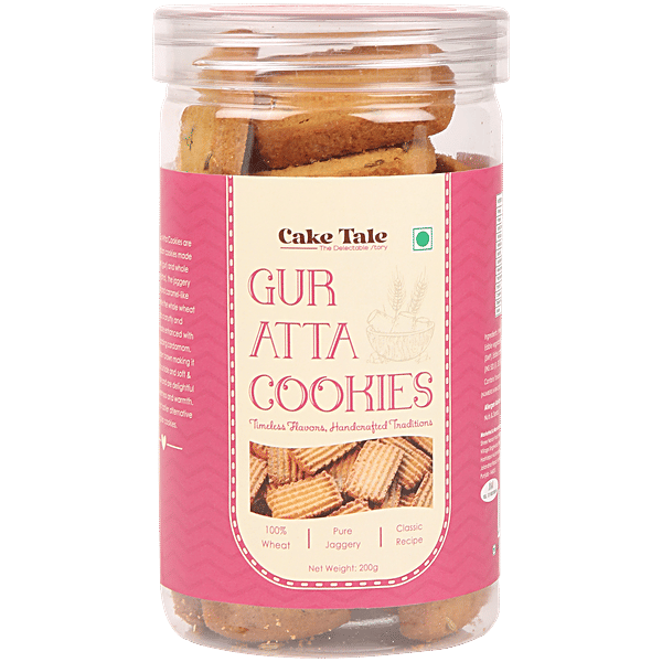 Buy CakeTale Gur Atta Cookies Online at Best Price of Rs 150 - bigbasket