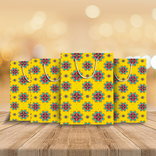 Buy Untumble Motif Printed Return Gift Paper Bag - Small, For Baby ...