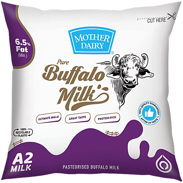 Buy Mother Dairy Pure Buffalo Milk Online at Best Price of Rs 36 ...
