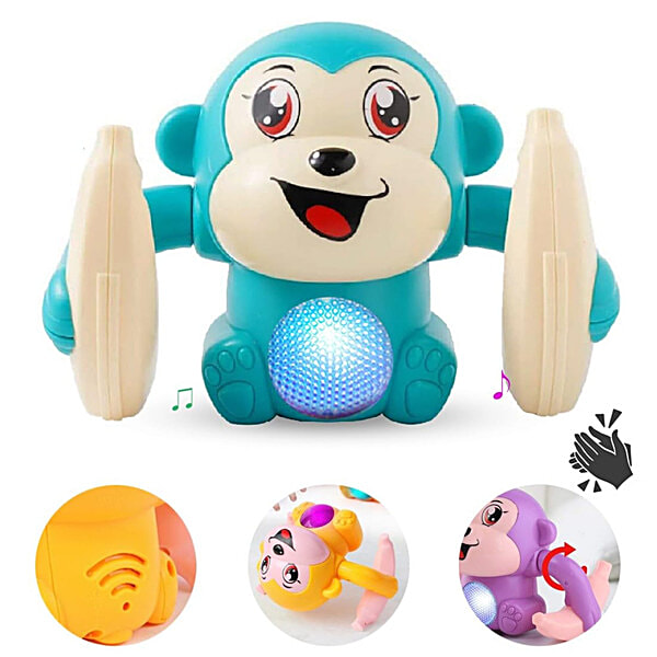 Buy Wembley Dancing Monkey Musical Toy - For Kids, Voice Control ...