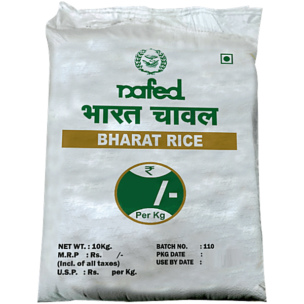 Buy Bharat Rice White Fortified Rice Online at Best Price of Rs 290 ...