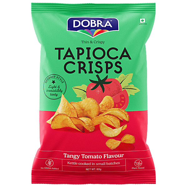 Buy Dobra Tangy Tomato Tapioca Crisps Online at Best Price of Rs 36 ...
