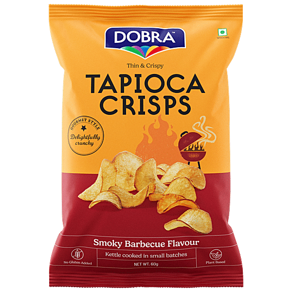 Buy Dobra Smoky Barbeque Tapioca Crisps Online at Best Price of Rs 60 ...