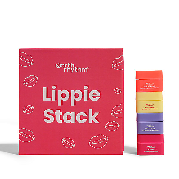 Buy Earth Rhythm Lippie Stack - Lip Balm + Scrub + Mask + Serum Online ...