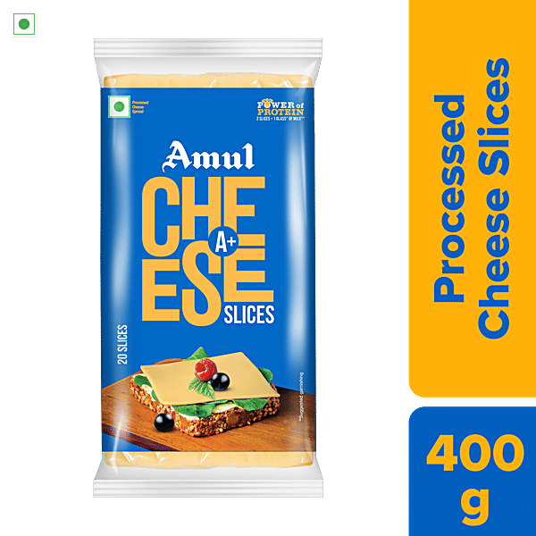 Buy Amul A+ Cheese Slices Online at Best Price of Rs 257.4 - bigbasket