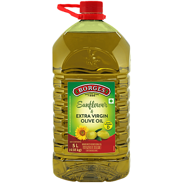 Buy BORGES Sunflower & Extra Virgin Olive Oil Online at Best Price of Rs 1999.5 - bigbasket