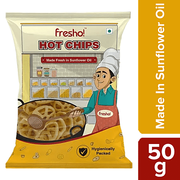 Buy fresho! Hot Chips - Masala Fryums, Wheels Online at Best Price of ...
