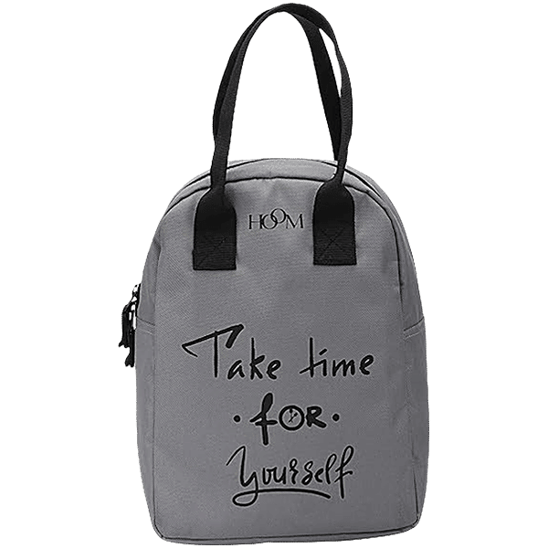 Buy Hoom Lunch Bag With Aluminium Insulation, Grey Online at Best Price ...