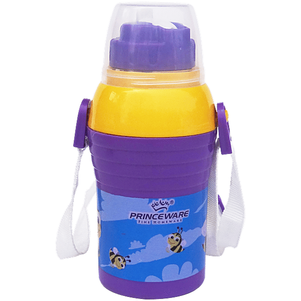 Buy Princeware Lauren Plastic Insulated Kids Bottle - Violet Online at ...