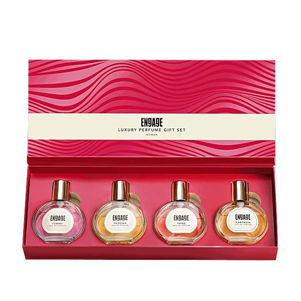 Buy Engage Luxury Perfume Gift Set - For Women, Assorted Fragrances Online at Best Price of Rs ...