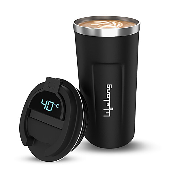 Buy Lifelong Vacuum Insulated Travel Coffee Mug - Temperature Display ...