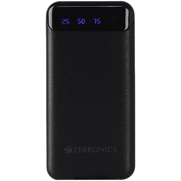Buy Zebronics MB10000S4 Power Bank - 10000 mAh, Black Online at Best ...
