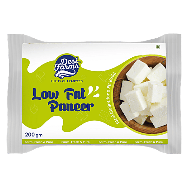 Buy Desi Farms Low Fat Paneer Online at Best Price of Rs 94 - bigbasket