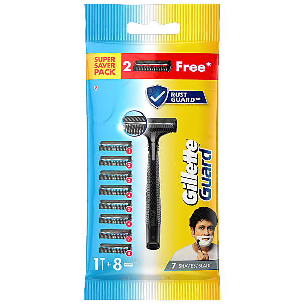 Buy Gillette Guard Manual Shaving Razor Blades Online at Best Price of ...