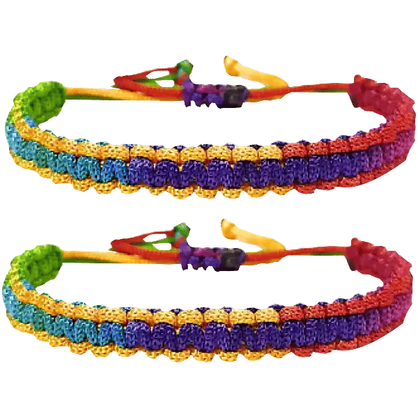 Buy CS Thread Friendship Multi Colour Friendship Day Bracelet/Band ...