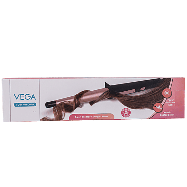 Buy Vega I-Curl Hair Curler For Women With 0.5 inch-1 inch Barrel ...