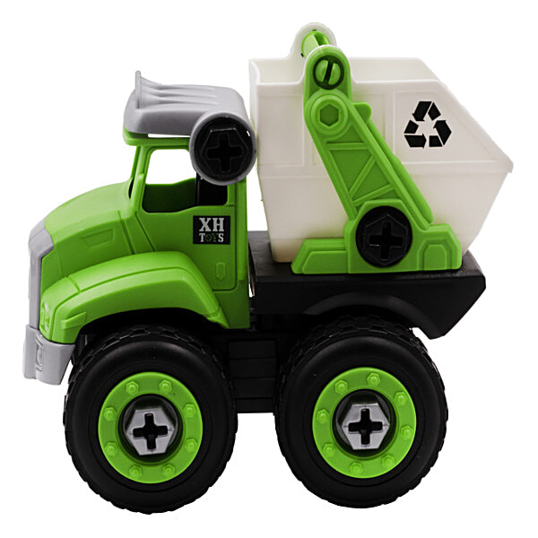 Buy TOY CLOUD DIY Do It Yourself City Service Vehicle Play Sanitation ...