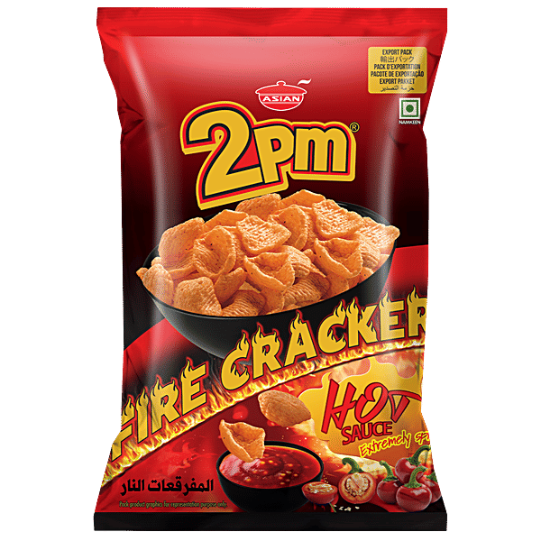 Buy 2PM Snacks Fire Cracker - Extremely Spicy, Hot Sauce Online at Best ...