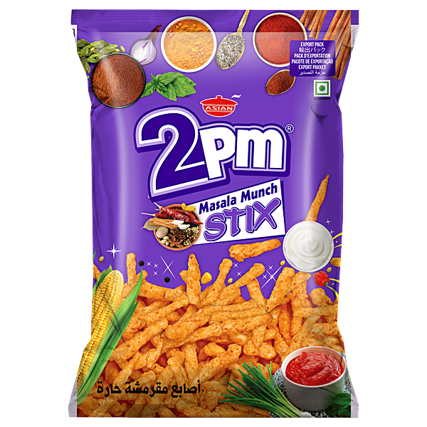 Buy 2PM Snacks Masala Munch Stix Online at Best Price of Rs 60 - bigbasket