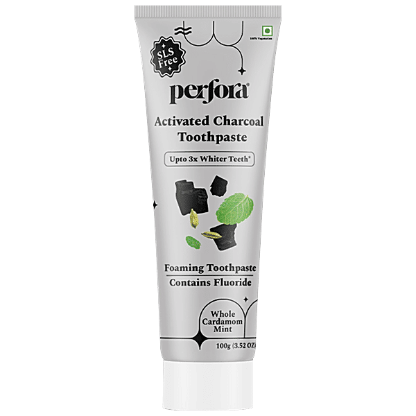 Buy Perfora Activated Charcoal Toothpaste Online at Best Price of Rs 99 ...